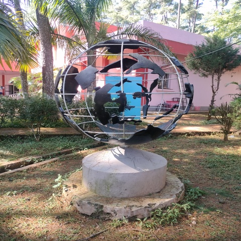 Globe Sculpture